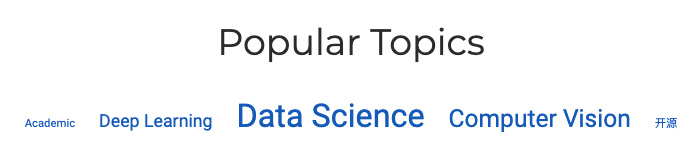 Tag Cloud | Hugo Bootstrap Blocks | Hugo Blox